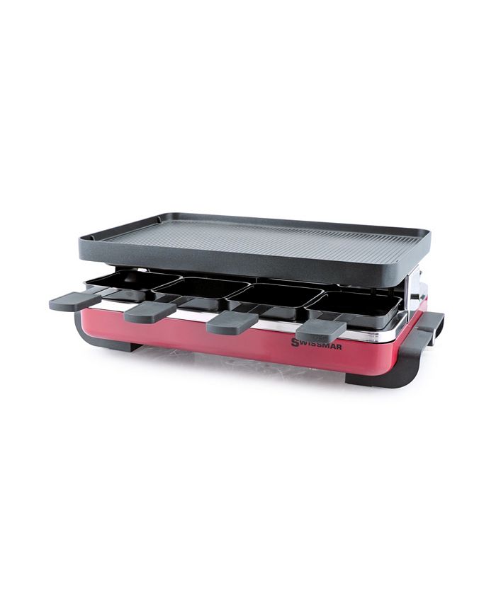 SWISSMAR 8 Person Classic Raclette Party Grill with Reversible Grill ...