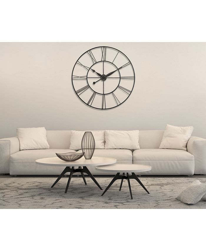 Infinity Instruments Round Wall Clock - Macy's