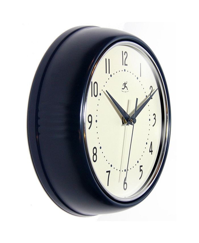 Infinity Instruments Round Wall Clock - Macy's