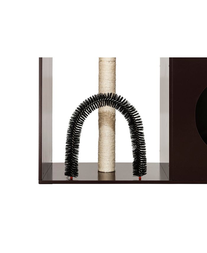 Elegant Home Fashions Modern Cat Play Cube Tower - Macy's