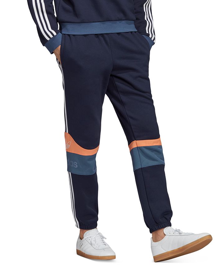 adidas adidas Men's Originals Colorblocked Fleece Pants - Macy's