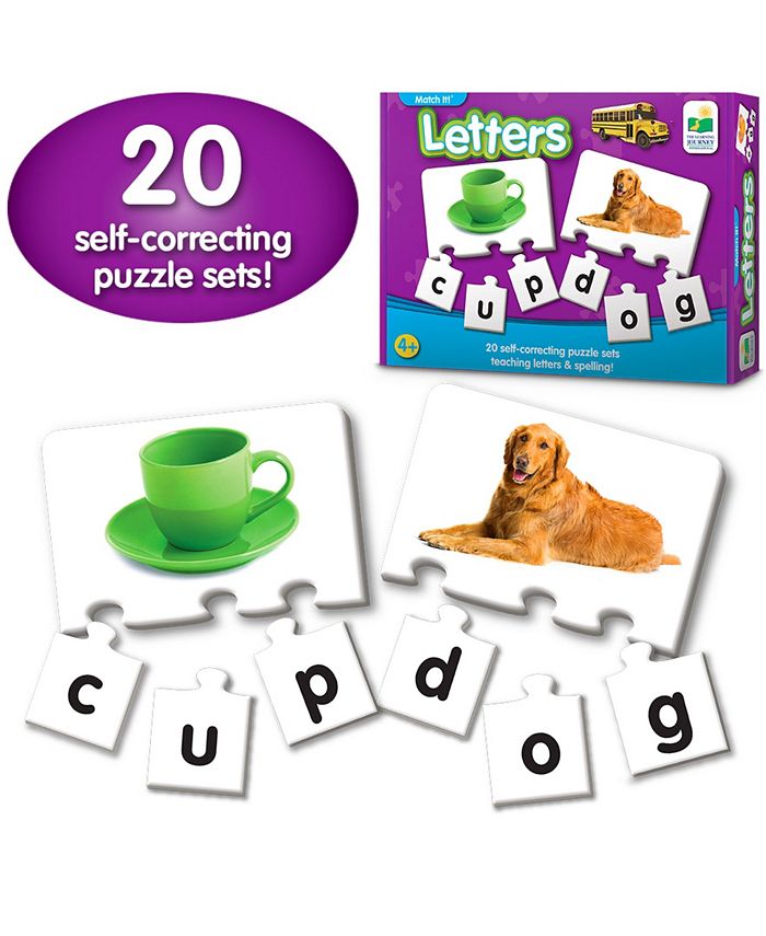 The Learning Journey Match It- Letters - Macy's