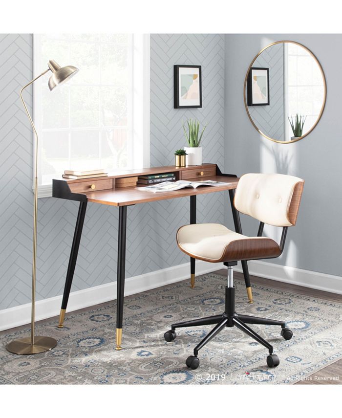 Lumisource Harvey Desk - Macy's