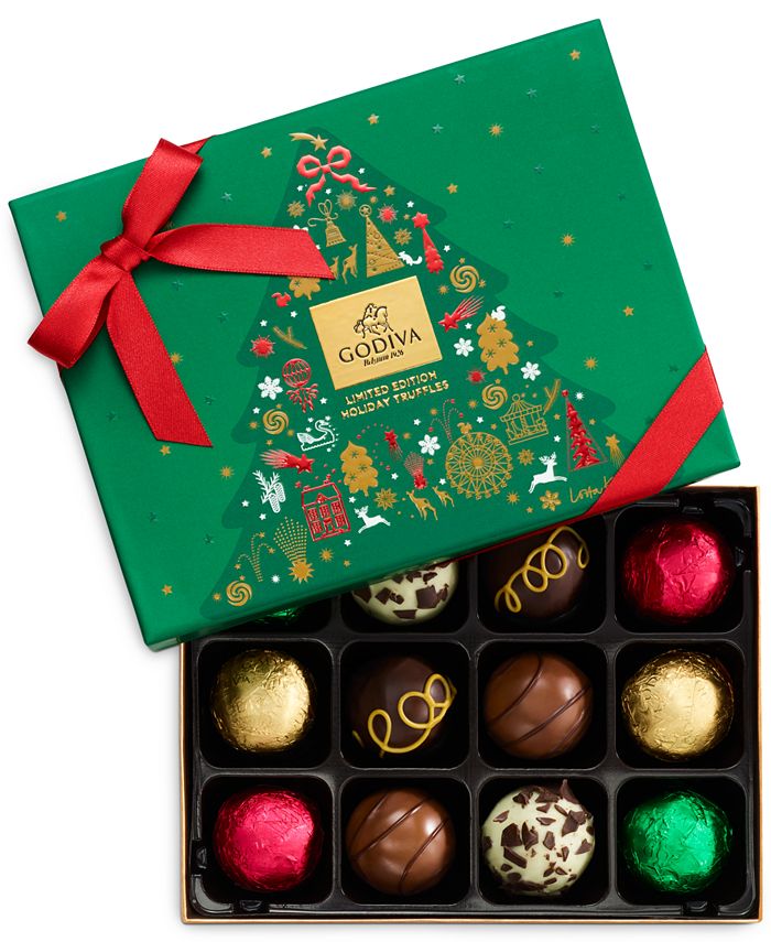 Godiva 12-Pc. Truffle Box - Macy's