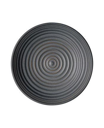 Denby Studio Craft Grey Small Ridged Bowl - Macy's