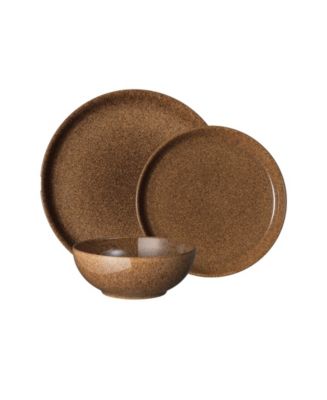 Denby Studio Craft Chestnut 12 Piece Dinnerware Set, Service for 4 - Macy's