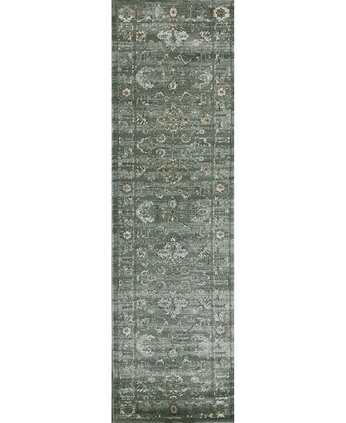 KM Home Cantu Green Area Rug Collection - Macy's