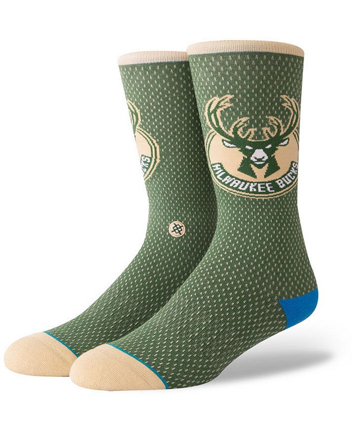 Stance Milwaukee Bucks Arena Jersey Pack Crew Socks - Macy's