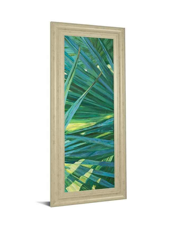Classy Art Fan Palm II by Suzanne Wilkins Framed Print Wall Art - 18" x ...