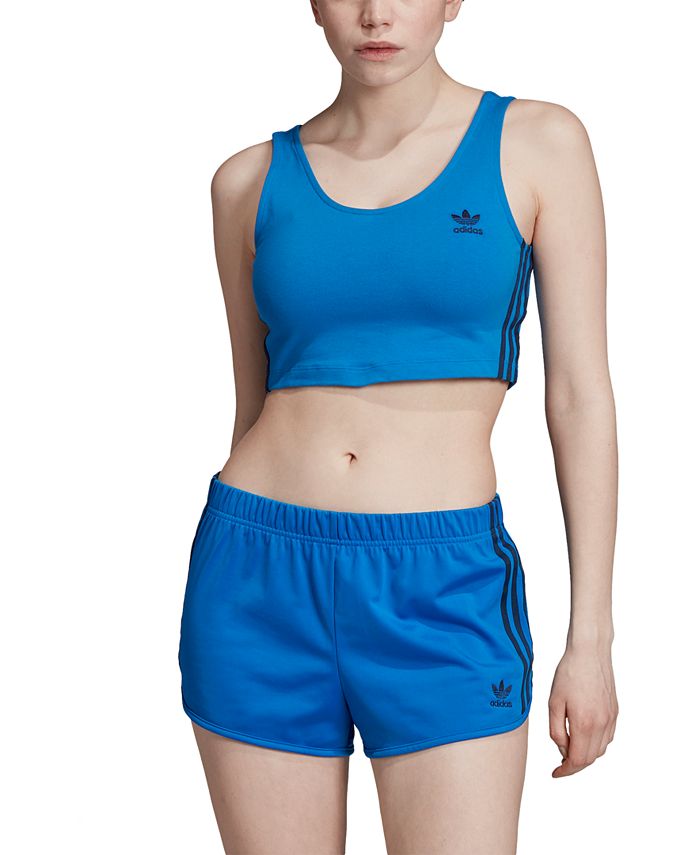 adidas Women's Cropped Tank Top - Macy's