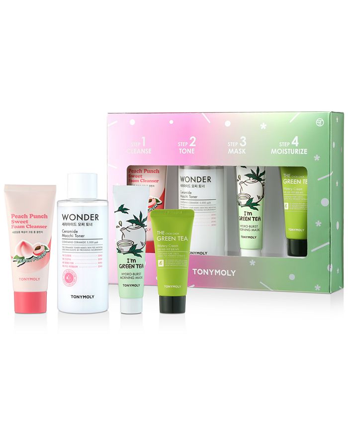TONYMOLY 4-Pc. Four Steps For Glowing Skin Set, Created for Macy's - Macy's