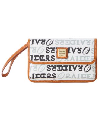 Dooney & Bourke Oakland Raiders Doodle Milly Wristlet - Macy's