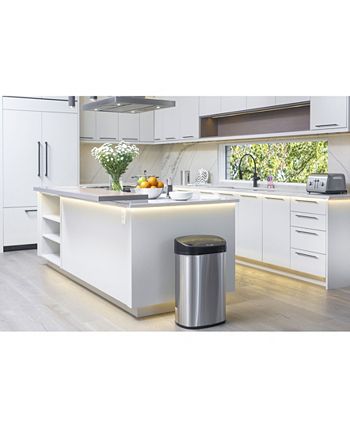 Hamilton Beach Stainless Steel Motion Sensor 2 Piece Trashcan Set - Macy's