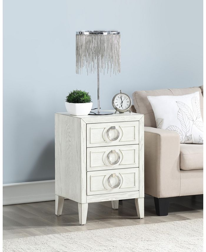 Coast to Coast Three Drawer Chairside Table - Macy's