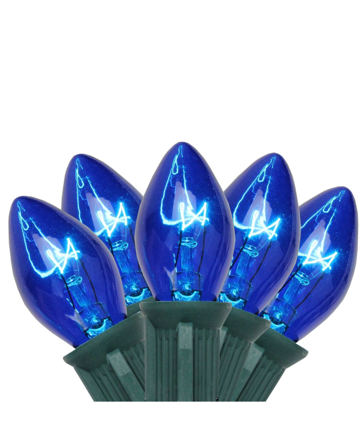 Click here for Northlight Set of 25 Transparent Blue C7 Christmas... prices