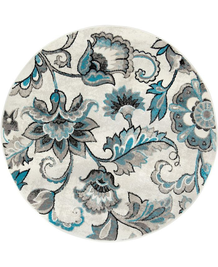 Global Rug Designs Global Rug Design Jano JAN03 Ivory Area Rug ...