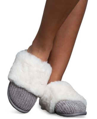 Lemon Women's Chenille Slide Slippers - Macy's