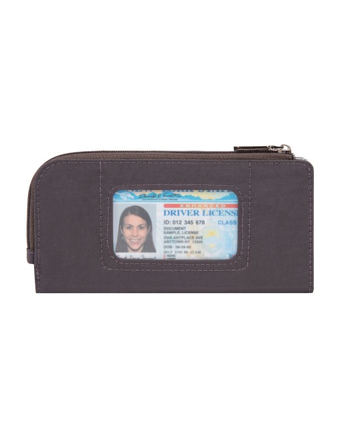Travelon RFID Blocking Slim Zip Wallet - Macy's
