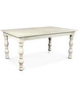 Aberdeen Off White Expandable Rectangular Dining Table