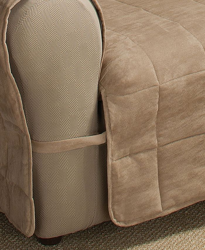 P/Kaufmann Home Faux Suede Ultimate XL Sofa Protector - Macy's