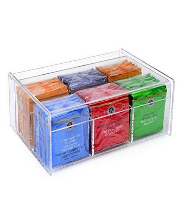 HomeIT Acrylic Tea Box - Macy's