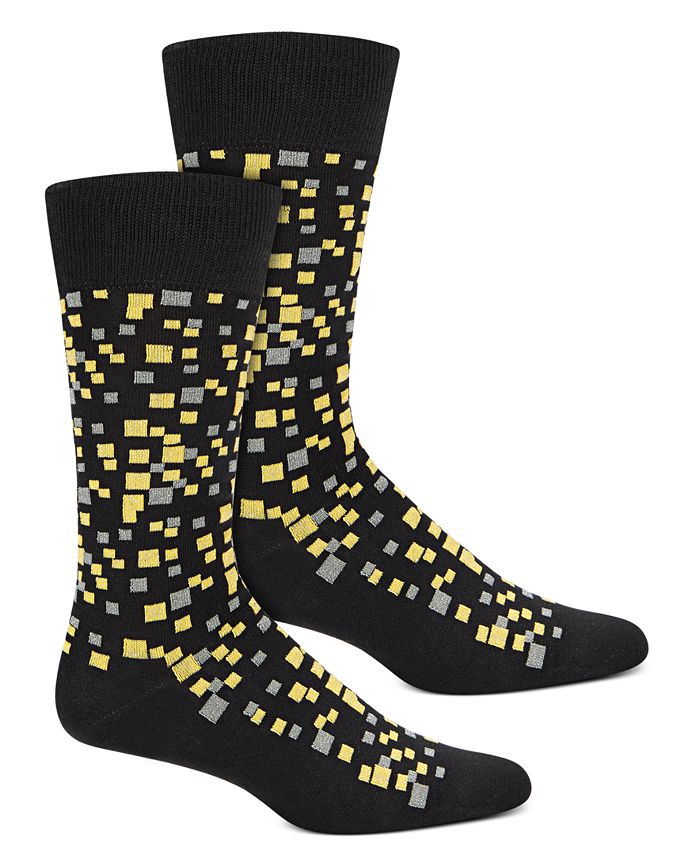 Alfani Men's Pixel Socks, Created for Macy's - Macy's