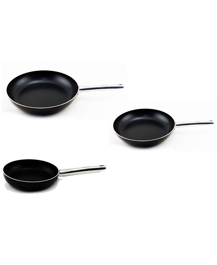 BergHOFF Earthchef Boreal 3-Pc. Aluminum Non-Stick Fry Pan Set - Macy's