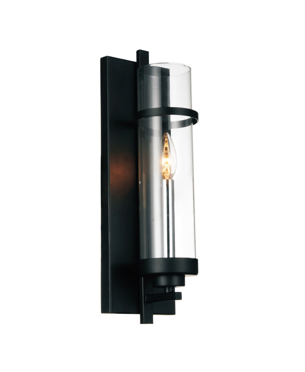 Click here for Cwi Lighting Sierra 1 Light Wall Sconce - Black prices
