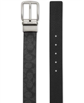 COACH Men's Reversible Belt Set - Macy's