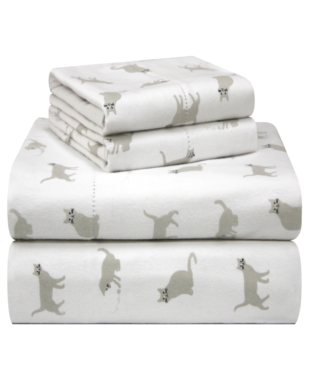 Click here for Pointehaven Whimsical Printed Flannel Sheet Set  C... prices