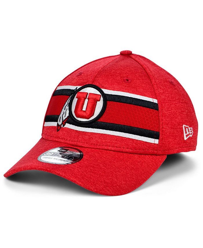 New Era Utah Utes Team Color Stripe 39THIRTY Cap - Macy's