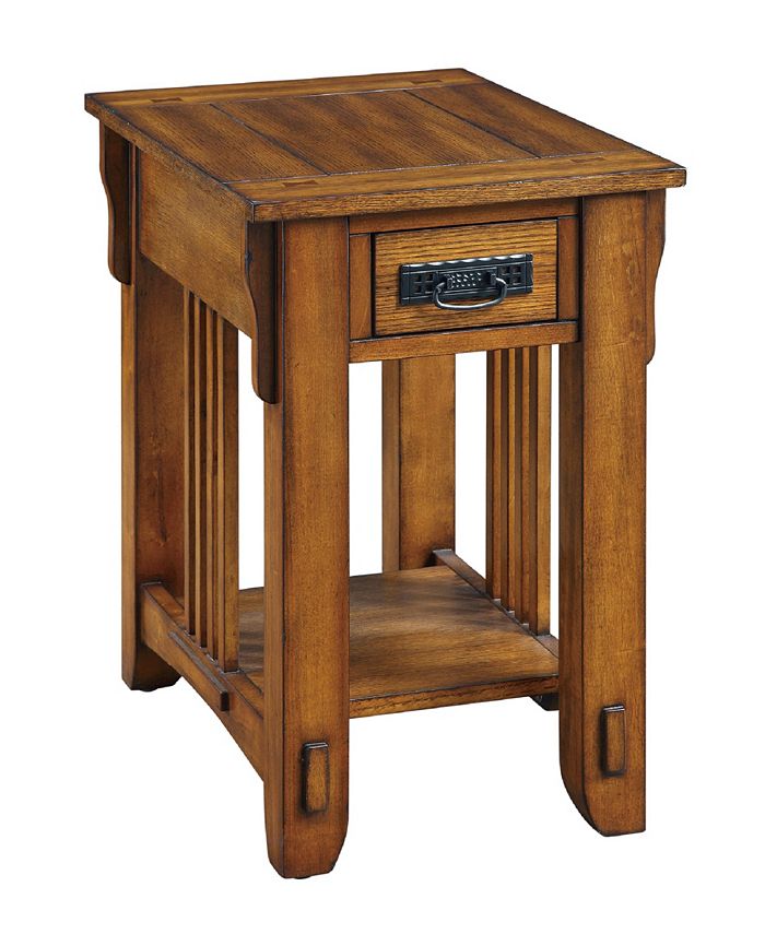 Coaster Home Furnishings Mystic Drawer Side Table with Shelf - Macy's