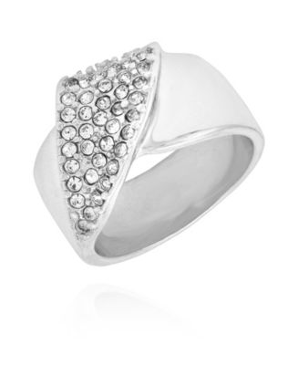 T Tahari Wrapped in Ribbons Band Ring - Macy's