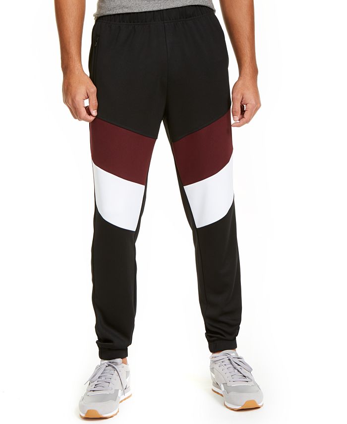Ideology Men's Colorblocked Track Pants, Created for Macy's - Macy's