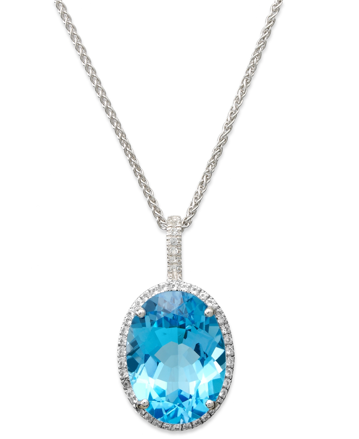Click here for Blue Topaz (20 ct. t.w.) and White Topaz (3/8 ct.... prices