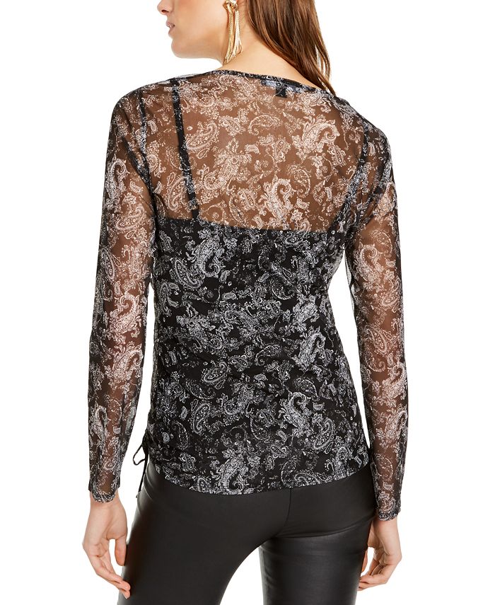 INC International Concepts INC Ruched Tie-Hem Top, Created for Macy's ...