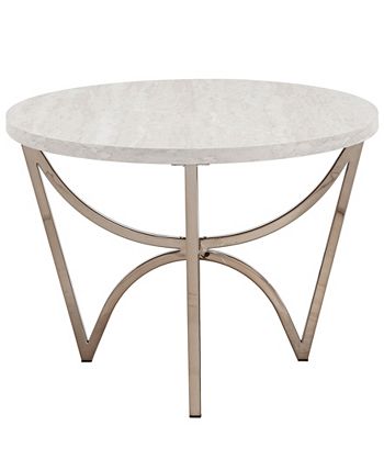 iNSPIRE Q Victoria Cocktail Table with Faux Marble Top - Macy's