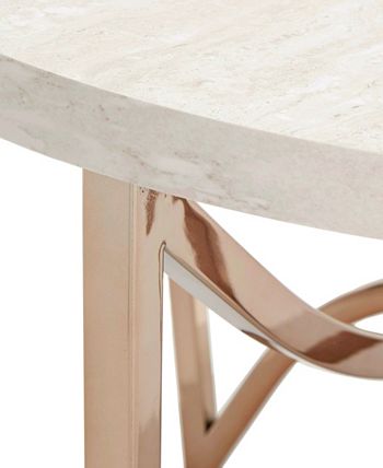 iNSPIRE Q Victoria Cocktail Table with Faux Marble Top - Macy's