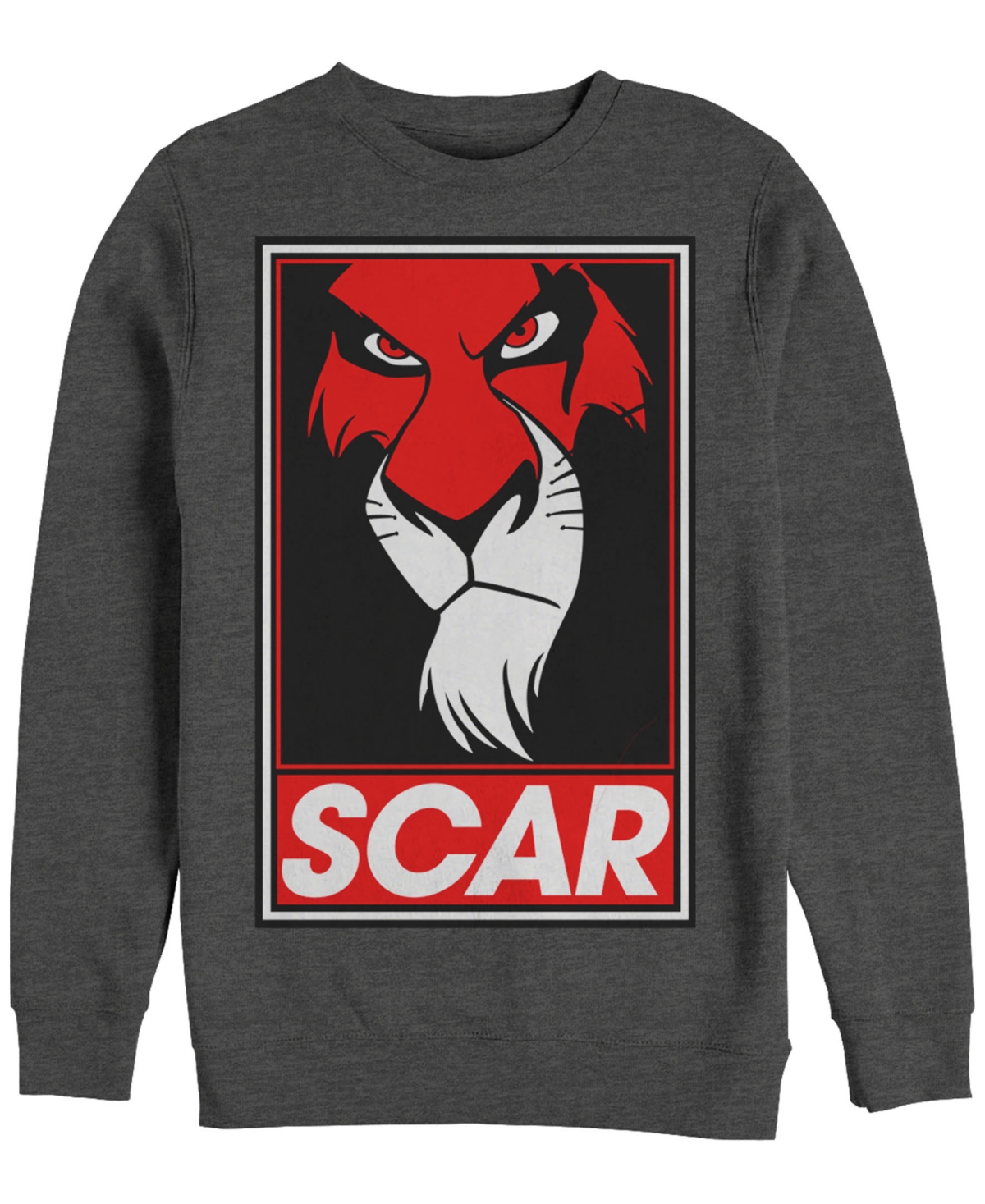 Click here for Disney Mens Lion King Scar Poster  Crewneck Fleece... prices