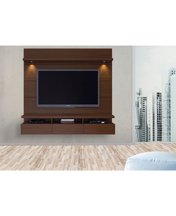 Manhattan Comfort Cabrini 2.2 Floating Wall Theater Entertainment ...