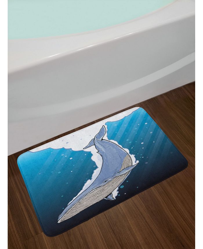 Ambesonne Whale Bath Mat - Macy's