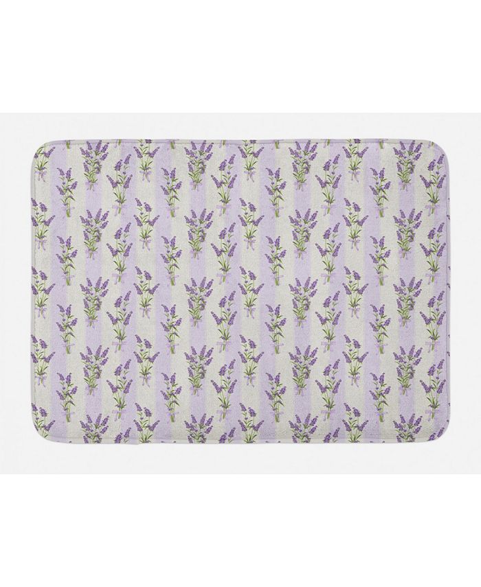 Ambesonne Lavender Bath Mat - Macy's