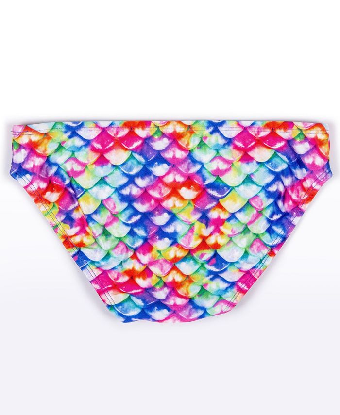 Fin Fun Girls Scale-Print Bikini Bottoms - Macy's