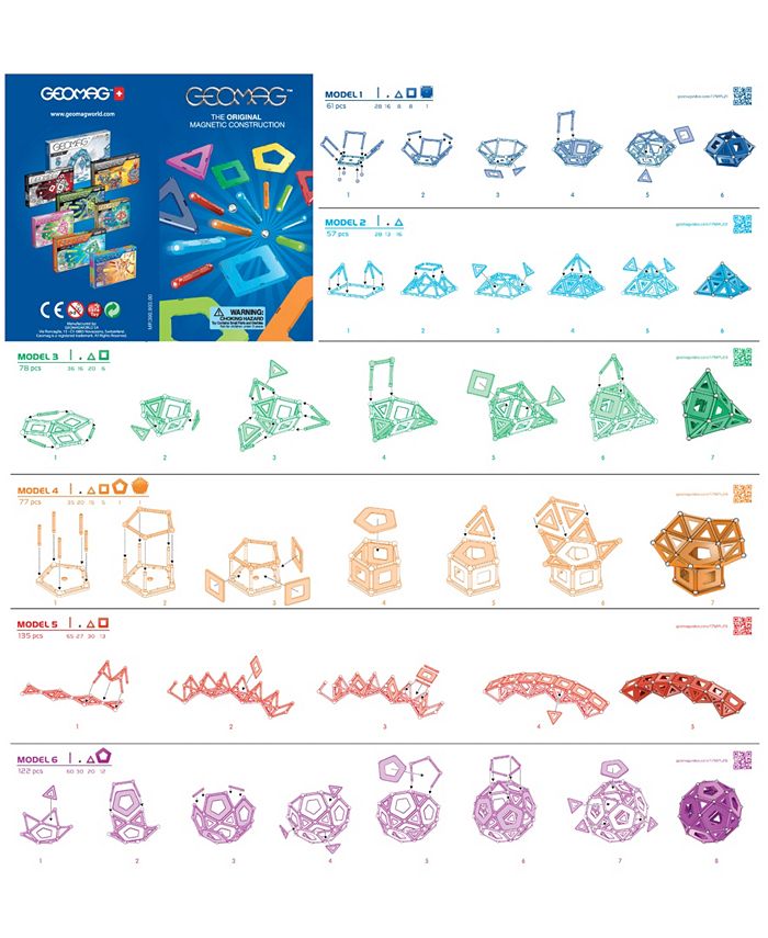 Geomag Panels - 192 Piece - Macy's