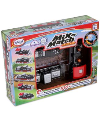 Popular Playthings Magnetic Mix or Match Vehicles - Train Set - Macy's