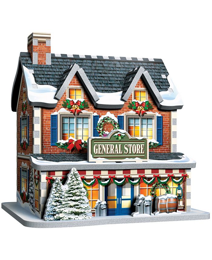 Wrebbit Christmas Village 3D Puzzle- 116 Pieces - Macy's