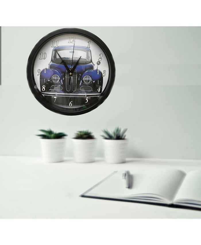 Creative Motion 10" Clock with Car Design - Macy's