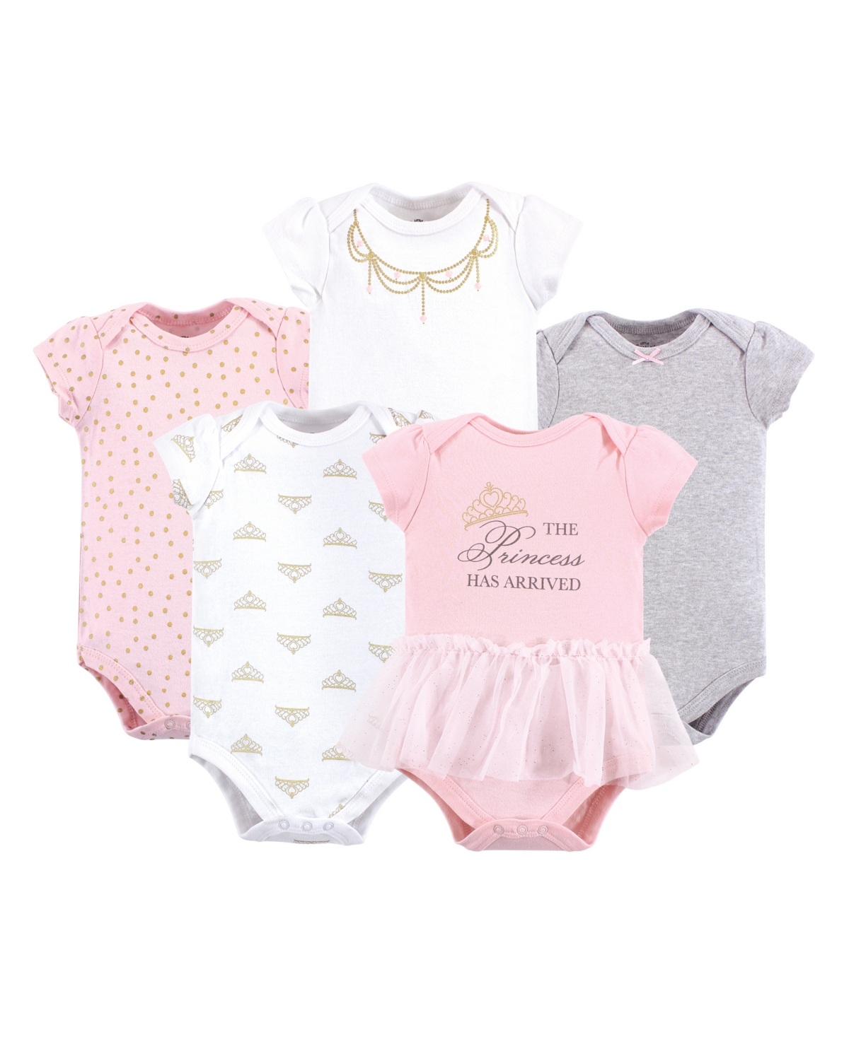 Click here for Little Treasure Baby Girls Treasure 5-Piece Bodysu... prices
