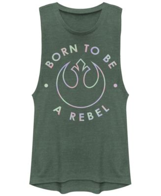 Fifth Sun Star Wars Born To Be A Rebel Rainbow Festival Muscle Tank ...