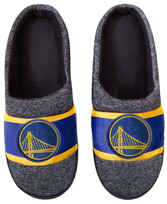 Forever Collectibles Golden State Warriors Poly Knit Slippers - Macy's